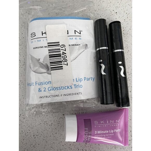 SKINN | Makeup | Skinn Cosmetics Lip Party Mask And 2 Glos Sticks Set ...